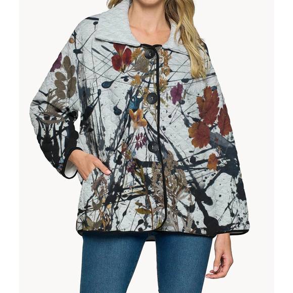 ET'LOIS | Jackets & Coats | New Etlois Quilted Button Down Jacket In ...